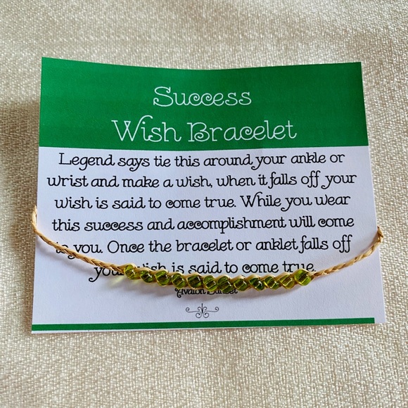 Jewelry | Success Wish Bracelet Anklet Ankle Bracelet Hemp Raffia ...